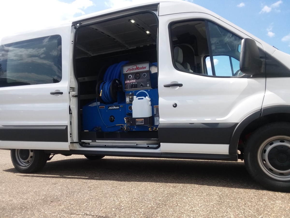 HydraMaster CDS xDrive Truckmount for Ford Transit - Barker-Hammer