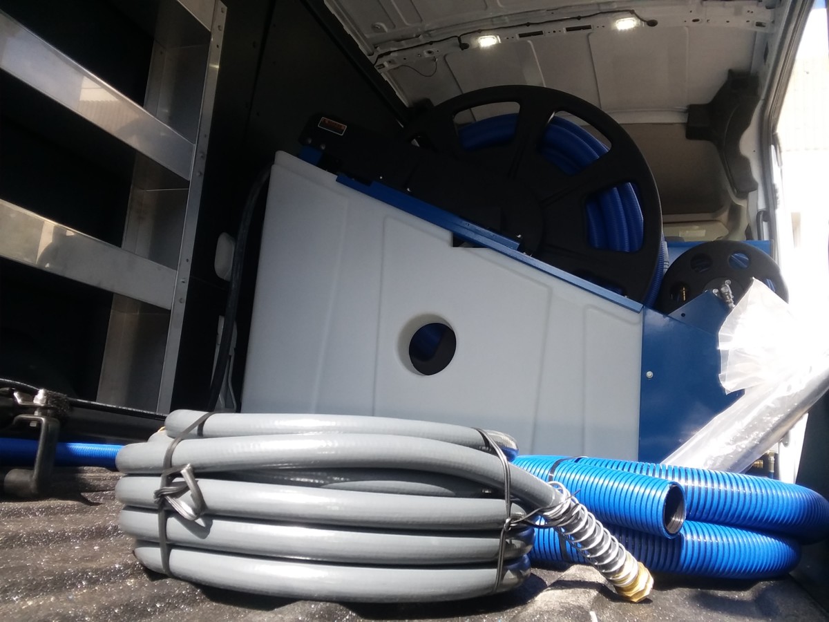 HydraMaster CDS xDrive Truckmount for Ford Transit - Barker-Hammer